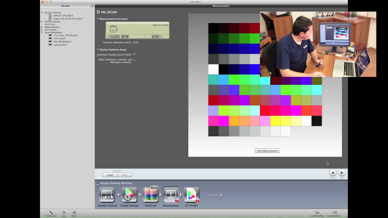 Como calibrar e caracterizar um monitor para edição de vídeo - YouTube