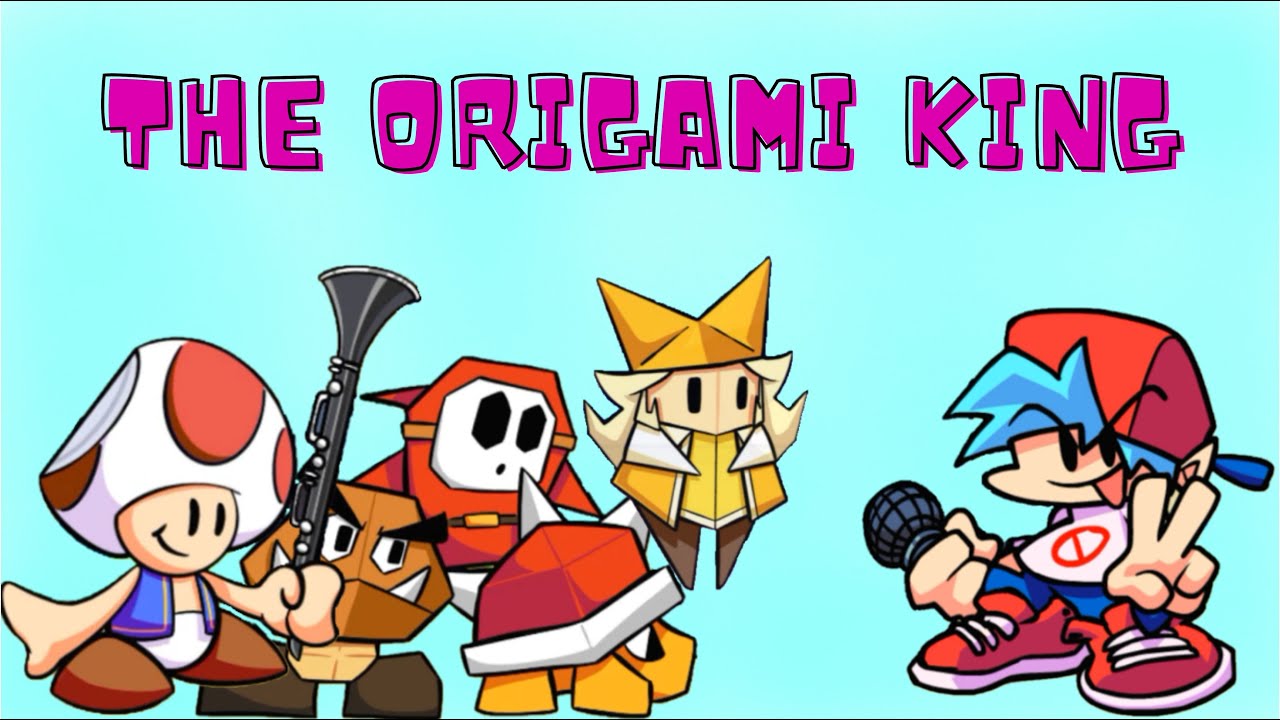 Friday Night Funkin' THE ORIGAMI KING (FNF MOD/Demo) - YouTube