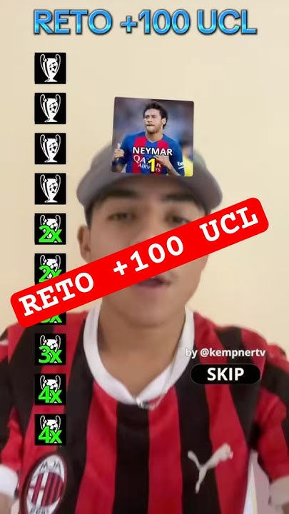 Reto +100 UCL⚽️⭐️ #tiktok #challenge #futbol #parati #shorts #funny #fifa #retosfutbol #ucl ...