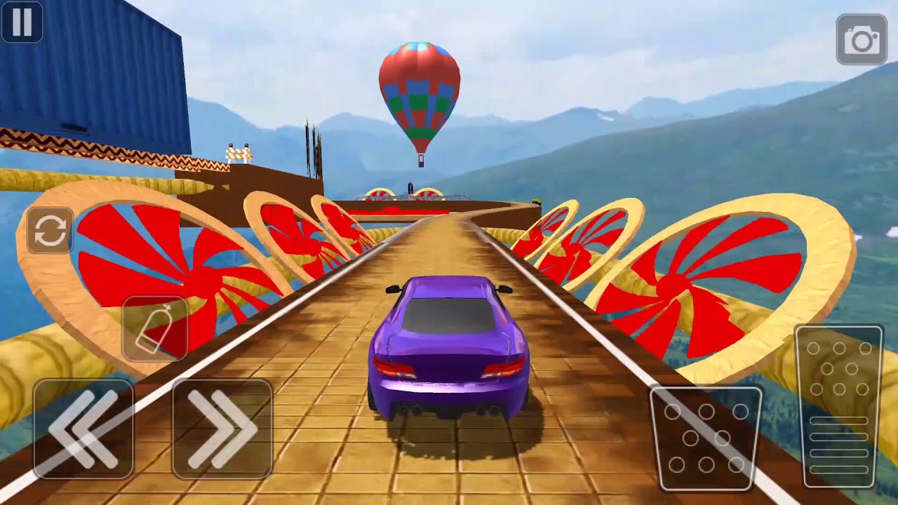 Impossible Drive Challenge - Mega Ramp Car Stunts Racing Gameplay - YouTube