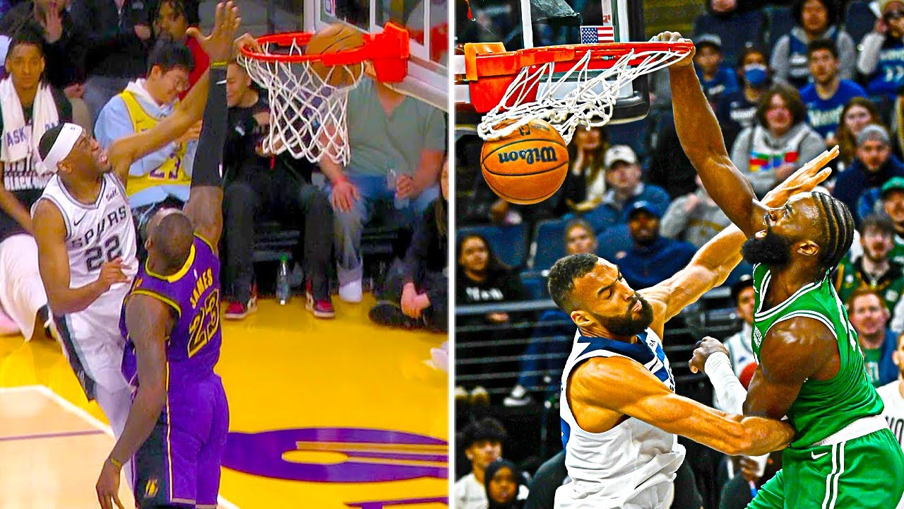 NBA Best POSTER DUNKS 2024 Season 📸 - YouTube