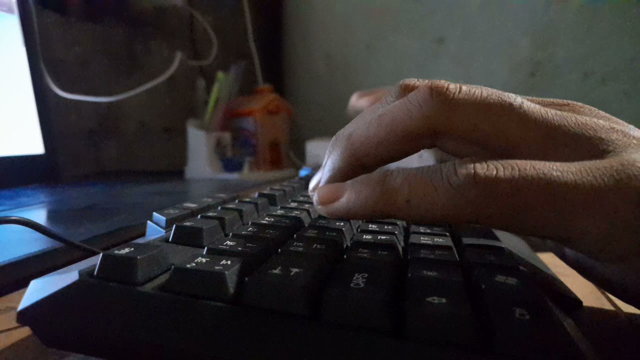 V.2 Typing Test 56 WPM... - YouTube