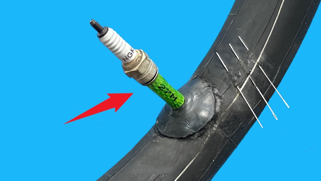 Even NATO professors had to bow down to this creation! This tire gluing ...