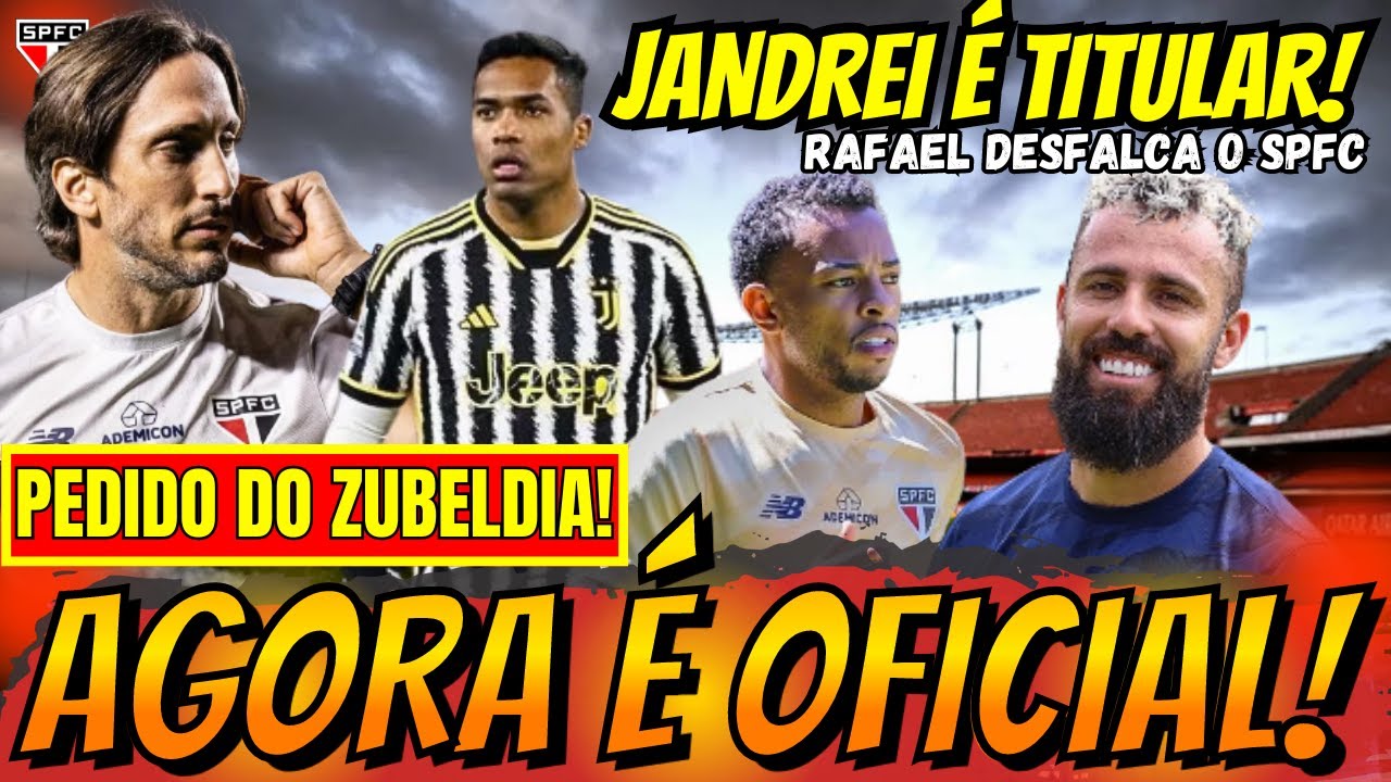 É OFICIAL! AGORA ANIMOU? REFORÇO NA LATERAL ESQUERDA; JANDREI TITULAR E ...