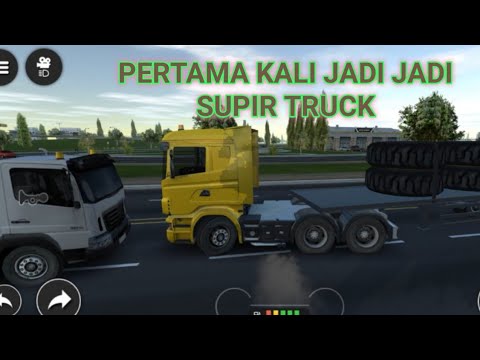 Jadi Supir Truk Pertamakali Buat Tambah Penghasilan - YouTube