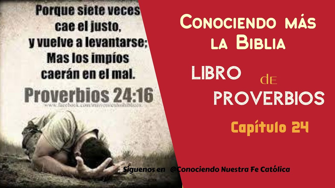 Libro de Proverbio - Proverbios 24 - YouTube