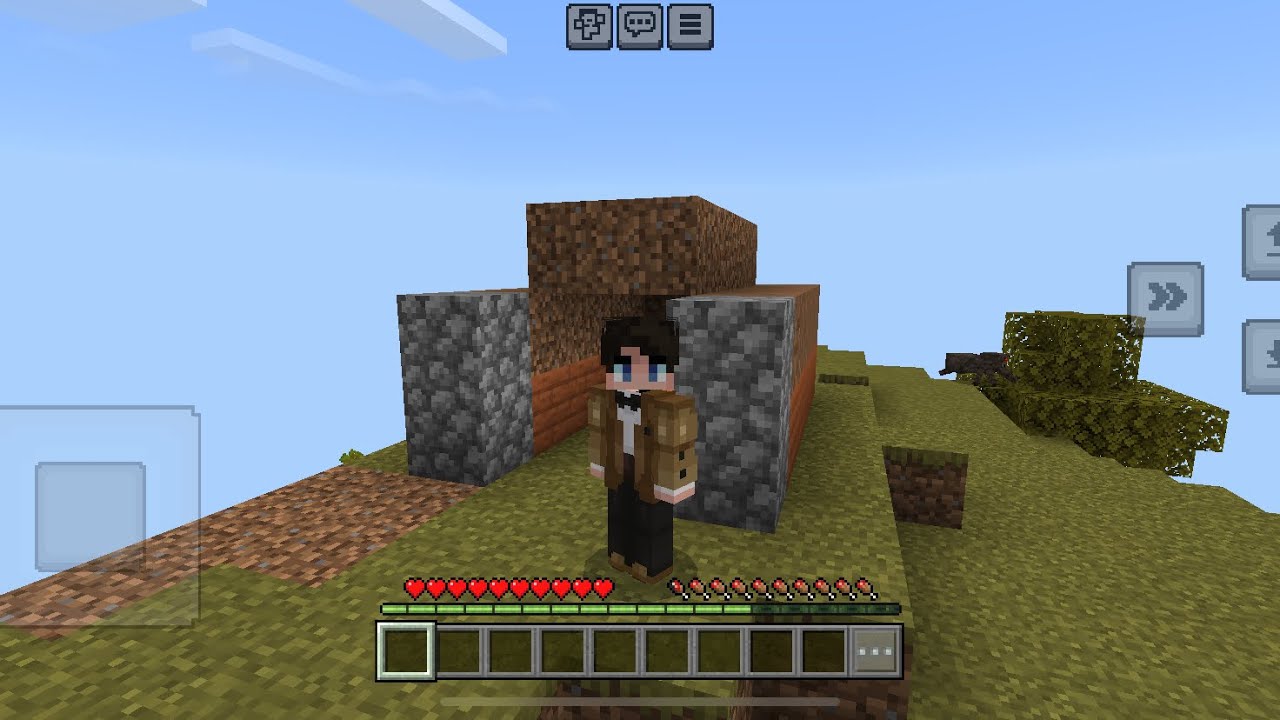 Playing mincraft for the first time - YouTube