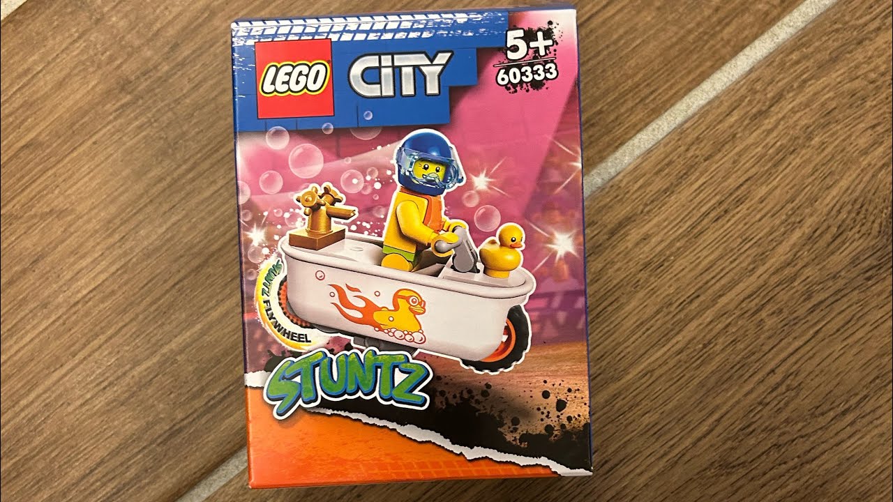 Set 60333 | Lego City | Bathtub Stunt Bike | Building - YouTube