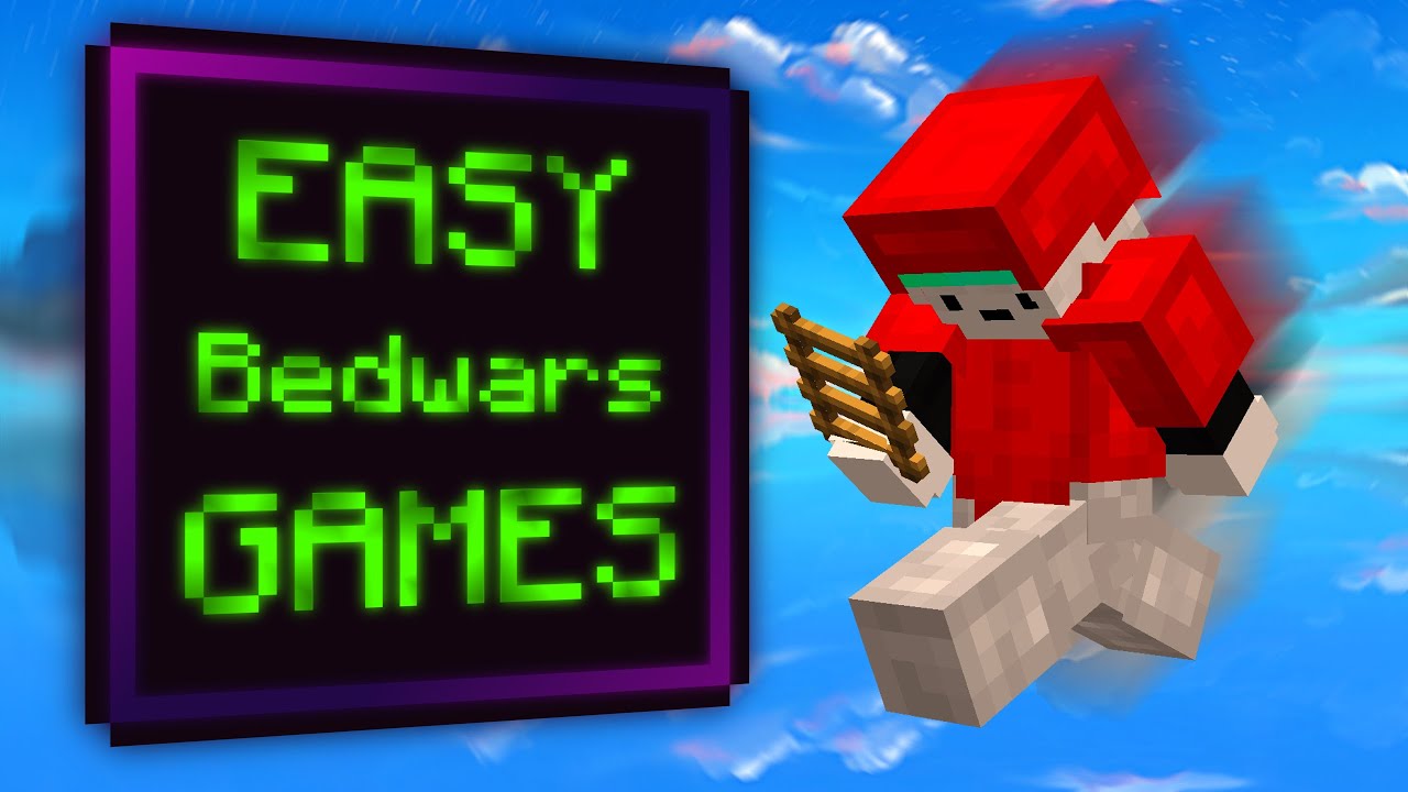 EASY BEDWARS GAMES - YouTube