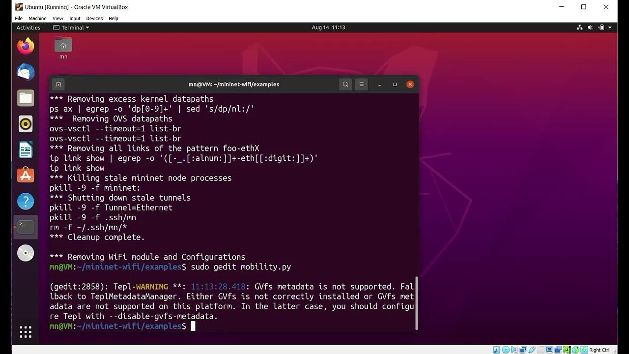 Creating Custom Wireless Topology using GUI in Mininet. - YouTube