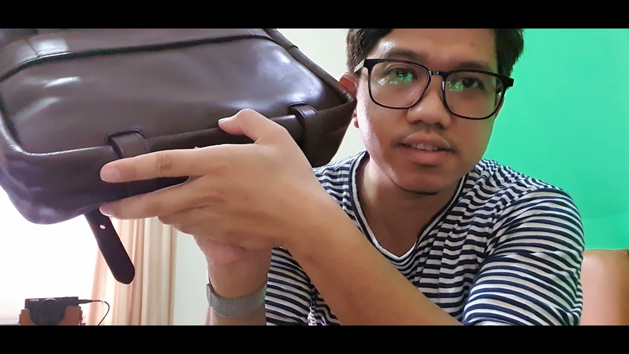 Unboxing and First look: CRAVAR leather bag, Model FC, Size 11 inch ...