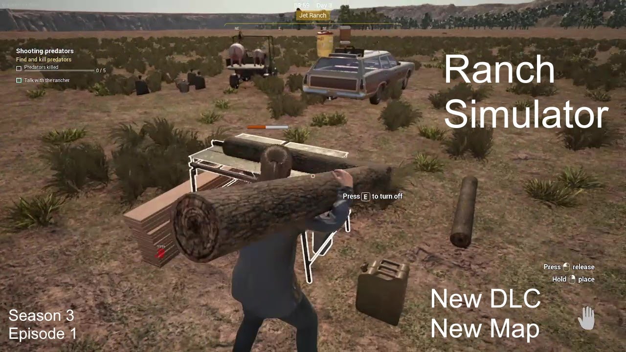 Ranch Simulator | New DLC South West Map And Farm Expansion | Season 3 ...