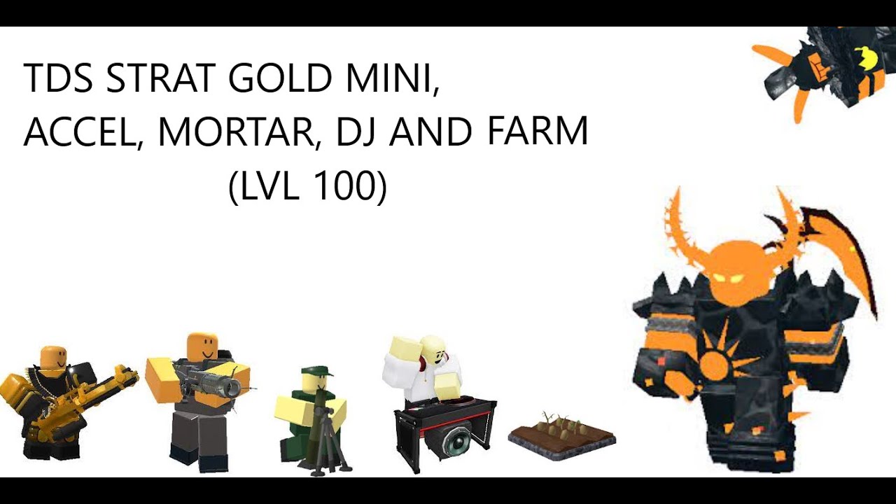 TDS STRAT for MOLTEN mode GOLD MINI and ACCEL lvl 75+ (Need mortar ...