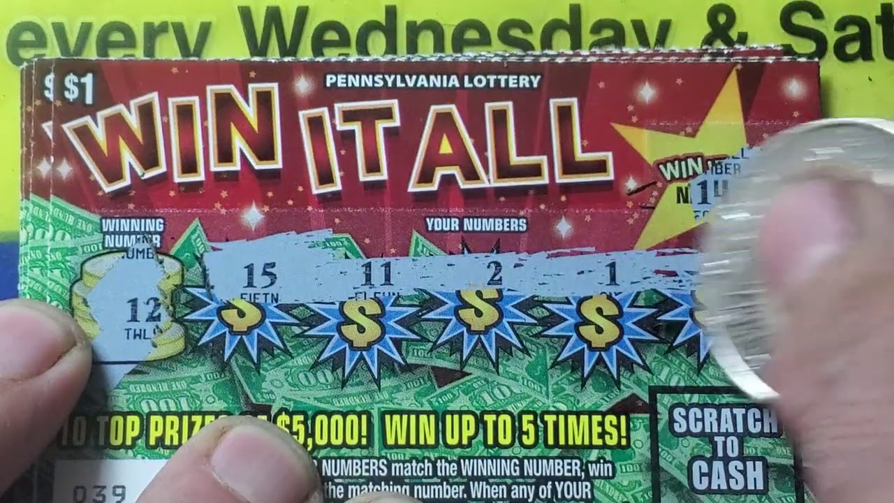 Friday Fast Five. Win it All. Lottery Scratch Tickets - YouTube