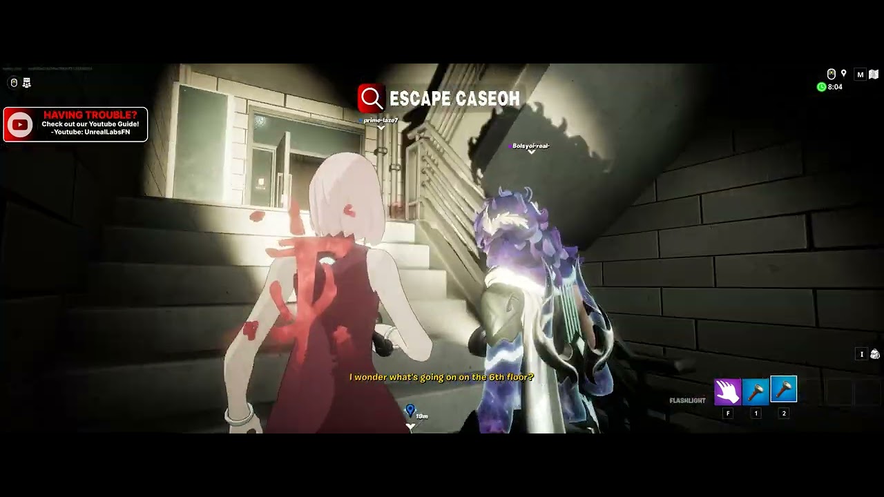 Fortnite | CaseOh horror map, raw and never finished the game | - YouTube