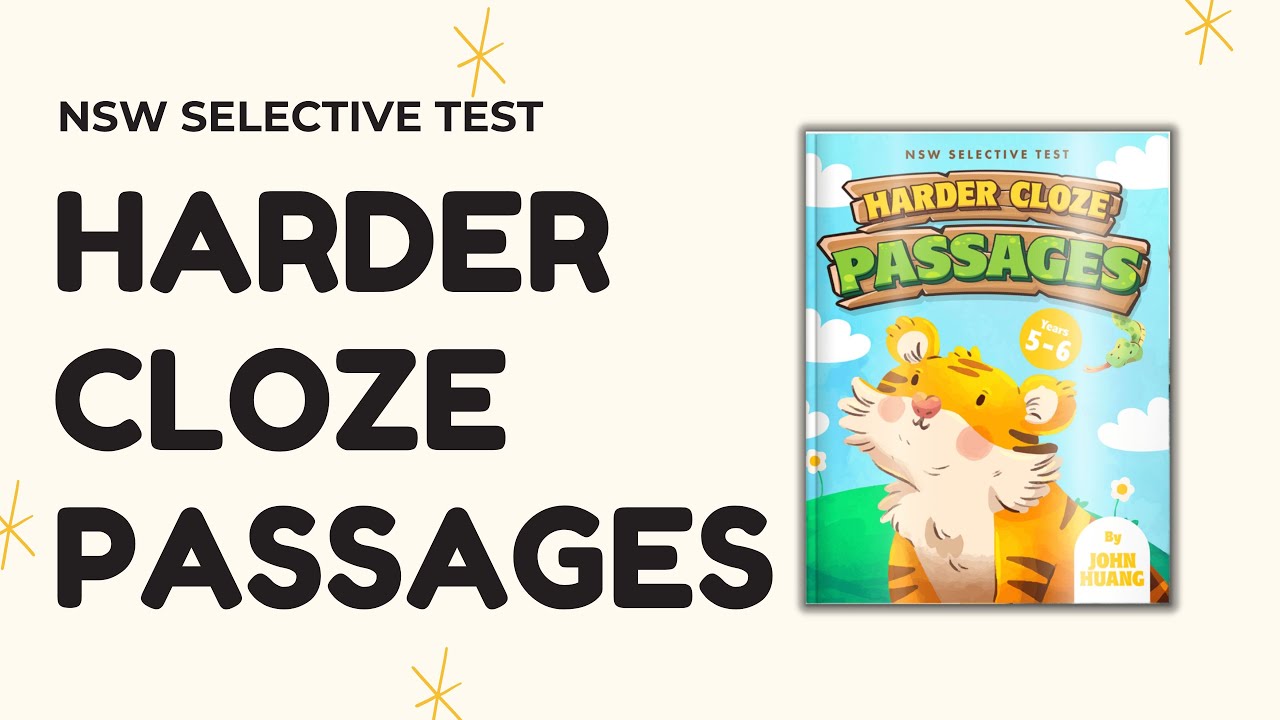 I Made the 'Best' Book on Cloze Passages for Students - YouTube