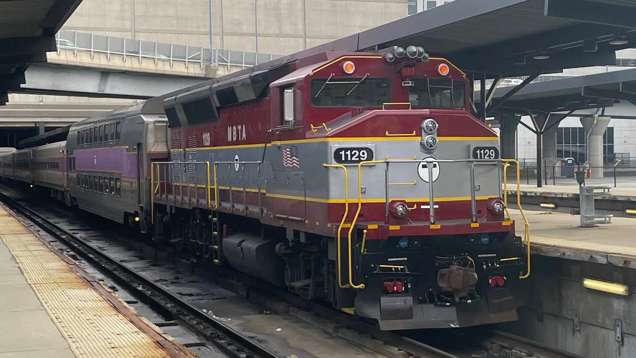 Foam festival at North Station (feat. GP40MC “Cranberry” 1129 and 90406 ...