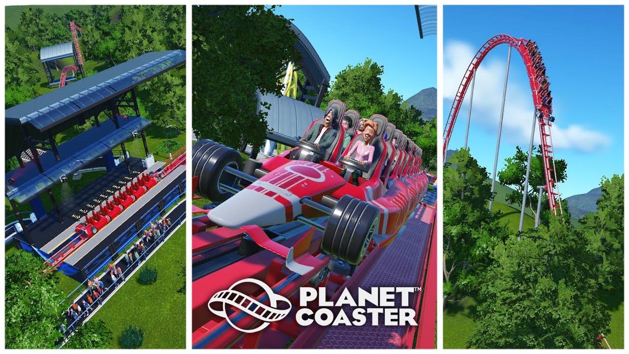 Planet Coaster: Formula 9 (Intamin Accelerator) - YouTube