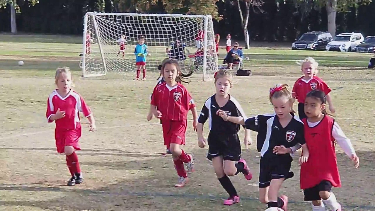 20171209 085212 AC Brea PCA 2011 U6 vs All Stars 2010 U7 Girls Soccer ...
