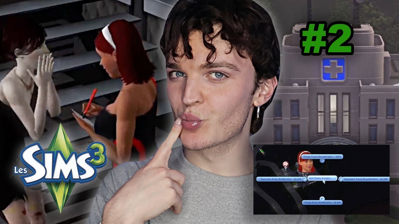 becoming famous & getting a BBL in the sims - the sims 3 (EP 2) - YouTube