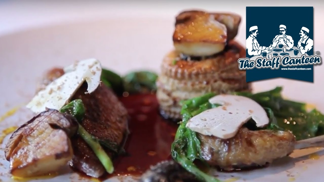 Michelin star chef Matt Worswick creates a Roasted Anjou pigeon and ...