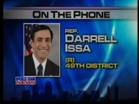Rep. Darrell Issa Reacts to President Obama's Stimulus Speech - YouTube