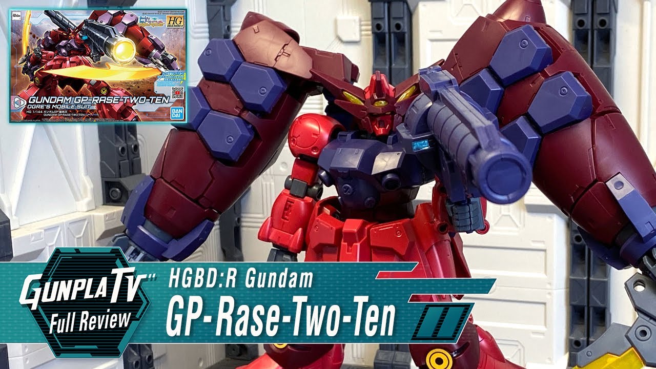 HGBD:R Gundam GP-Rase-Two-Ten | Gunpla TV - YouTube