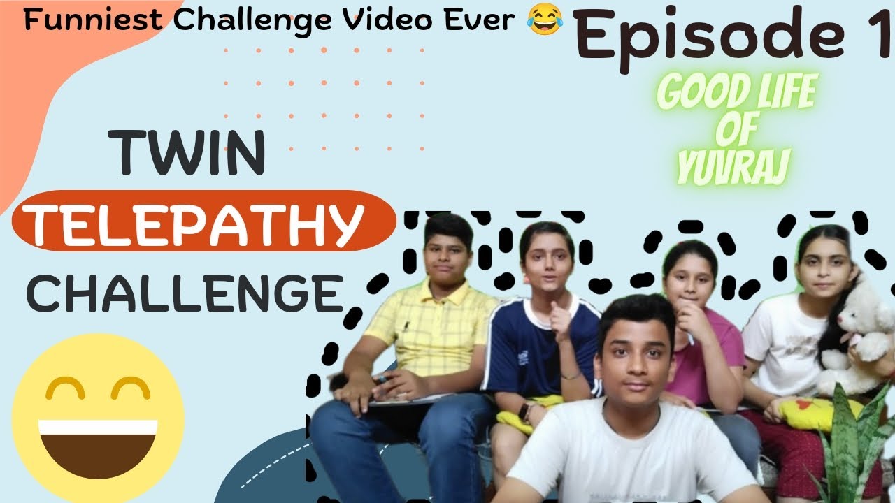 Twin Telepathy Challenge 😍 ||Episode 1 || Funniest Challenge Video Ever ...