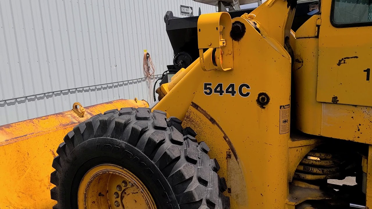 Auction #2575285 - *no reserve* John Deere 544C loader, Vehi - YouTube
