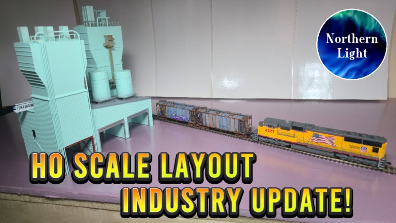 HO Scale Industrial Area + Benchwork Progress! | Our Model Train Layout ...