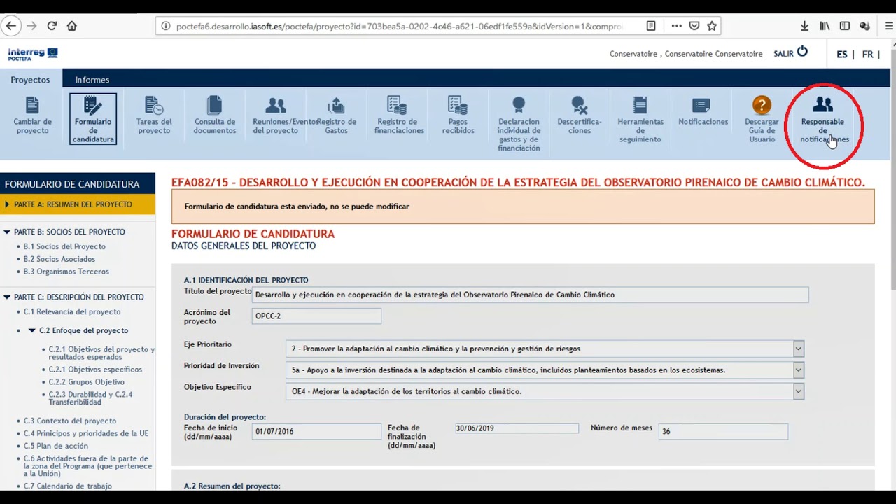 Guía para designar al responsable de notificaciones en SIGEFA - YouTube
