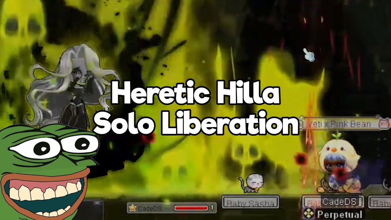 MapleSEA | Heretic Hilla Solo Liberation - Demon Slayer POV - YouTube