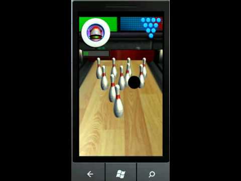 XNA Bowling Game for Windows Phone 7 - Robot Strike - YouTube