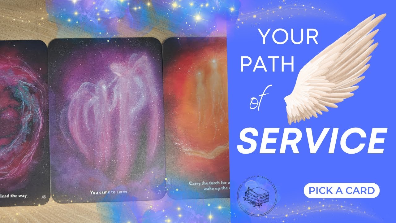 Your path of service 🪽 #lifepath #lifepurpose #soulpurpose Pick a card ...