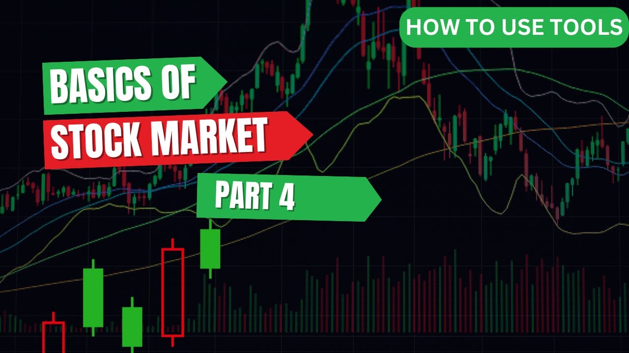 how to use tool in a chart | basics of stock market - YouTube