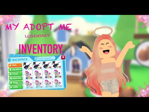 MY ADOPT ME LEGENDARY INVENTORY| Roblox Adopt Me - YouTube
