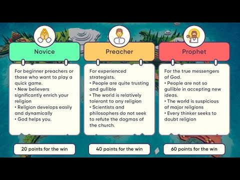 I created my own religion | GOD Simulator - Religion inc. - YouTube