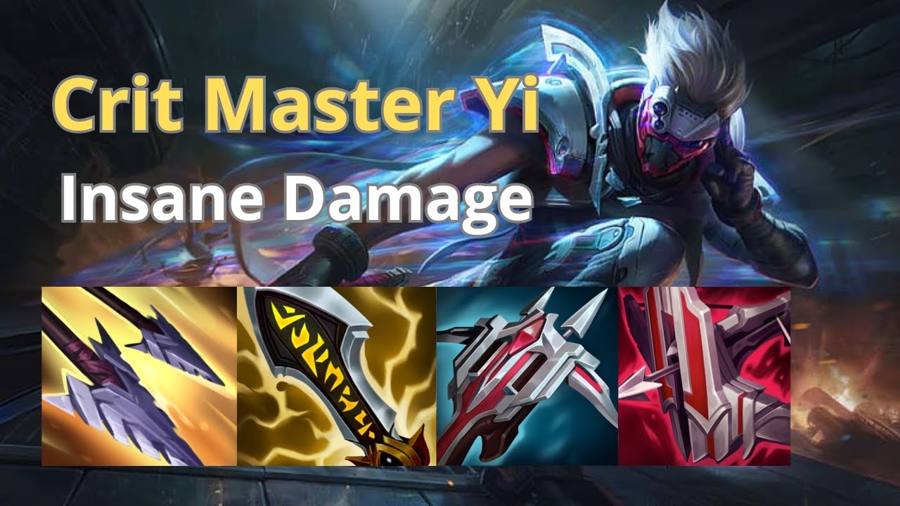 Unranked To Master With Master Yi Top - Insane One Shots With Crit ...
