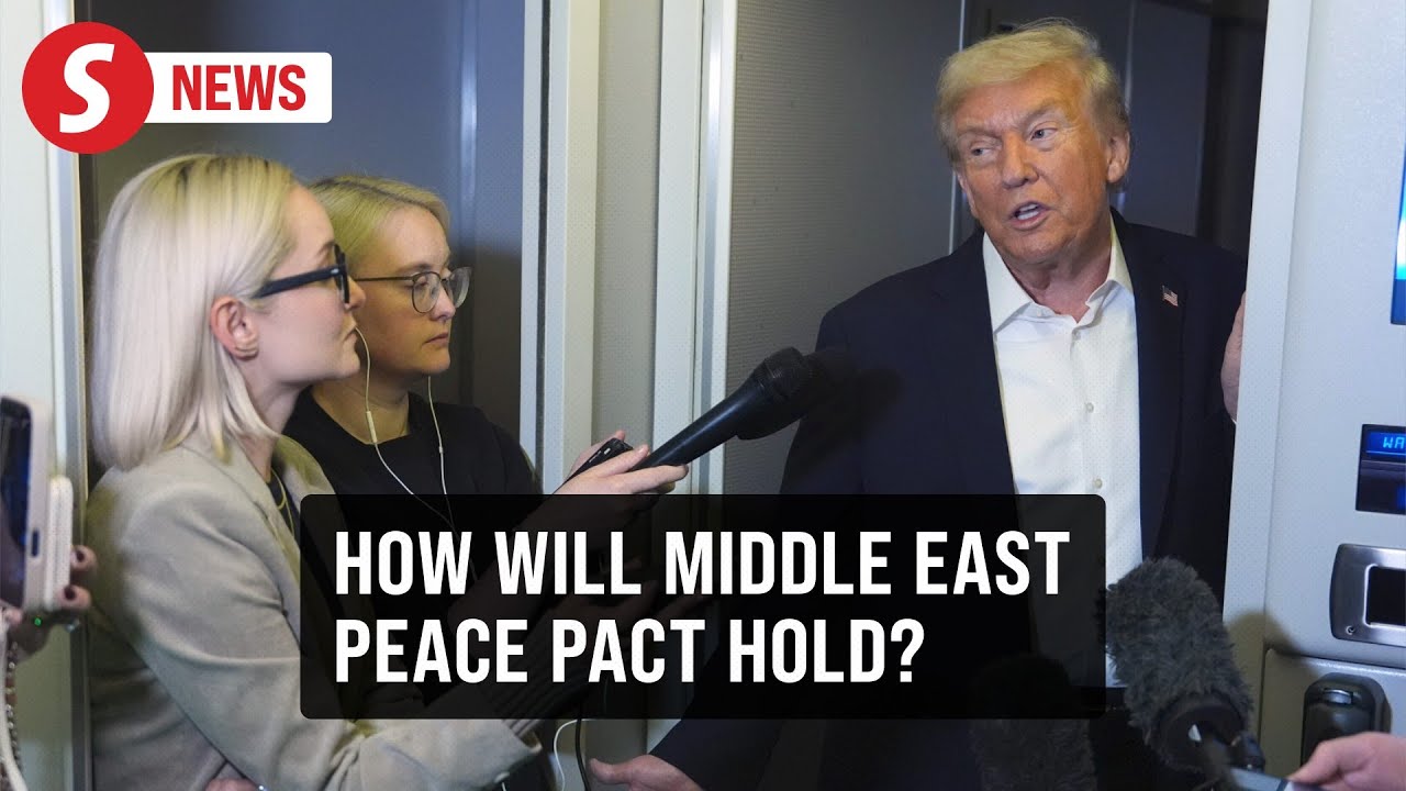 Trump unsure if Middle East peace pact will hold when he's no longer in ...