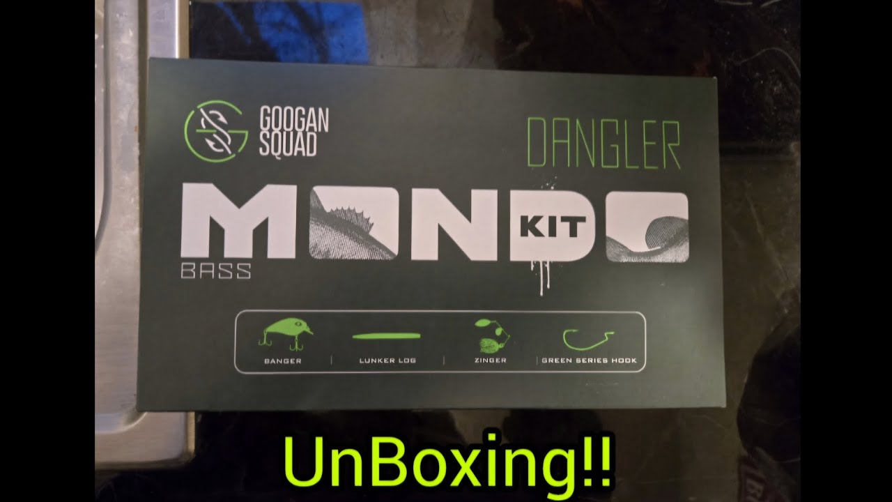 $15 Googan Squad Dangler Mondo Kit for Bass Unboxing from Walmart - YouTube