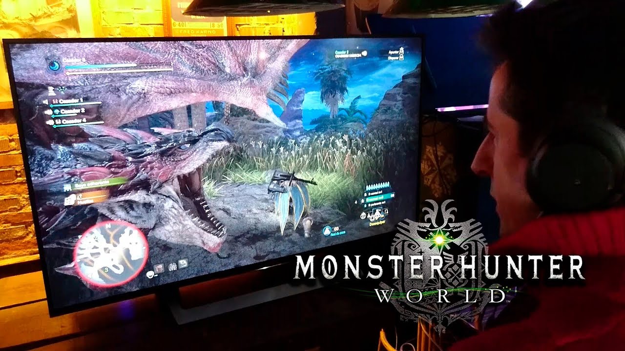 MONSTER HUNTER WORLD Presentación en España VR_JUEGOS - YouTube
