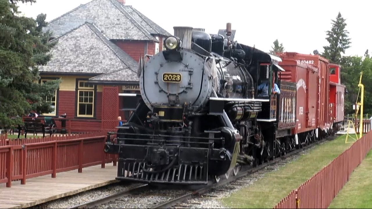 Railway Days at Heritage Park, Calgary, AB (August 8th, 2021) - YouTube