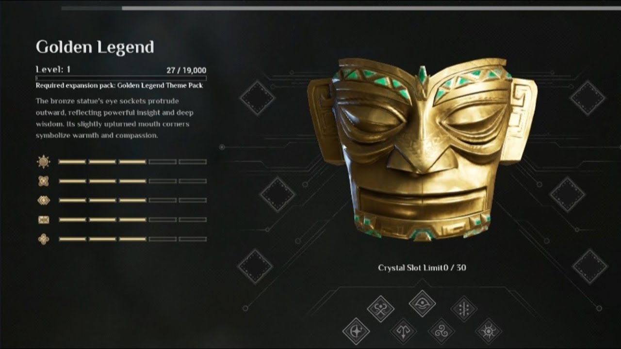 Golden Legend Mask & Restrictive Module - Soulmask Gameplay - YouTube