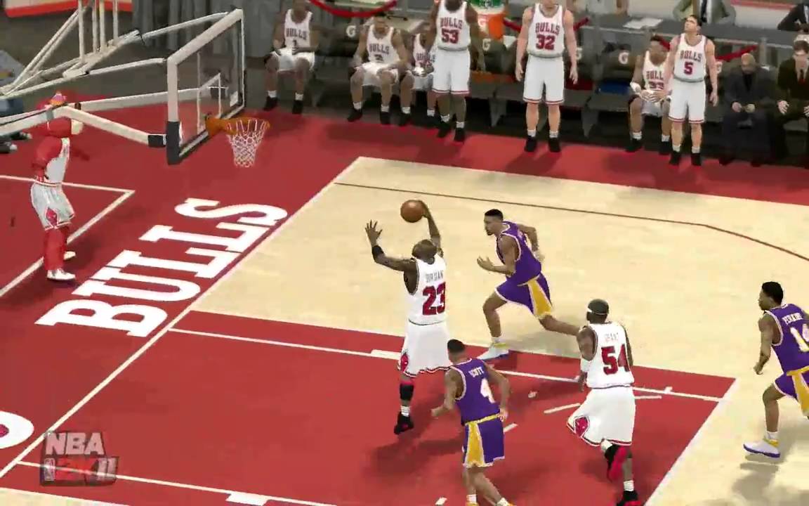 NBA 2k11 MICHAEL JORDAN 2 - YouTube