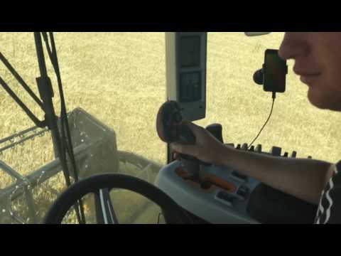 New Holland TC5.90 уборка пшеницI!