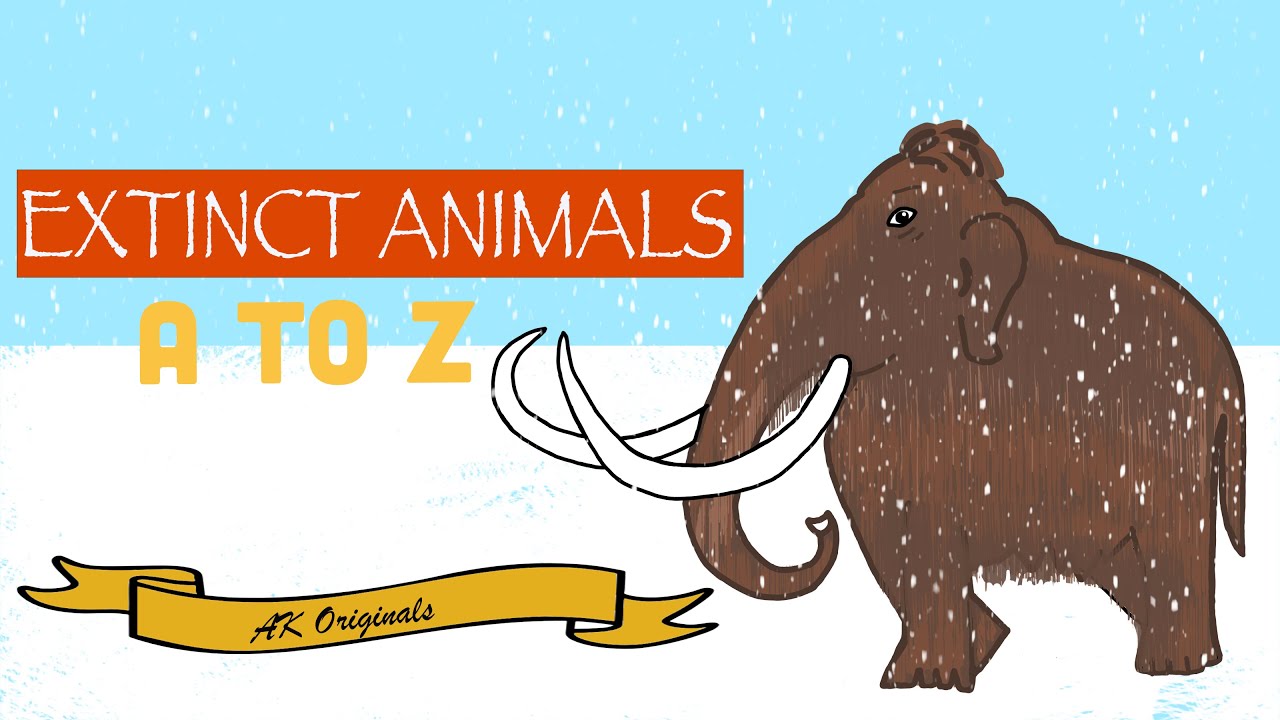 Extinct Animals A to Z - YouTube