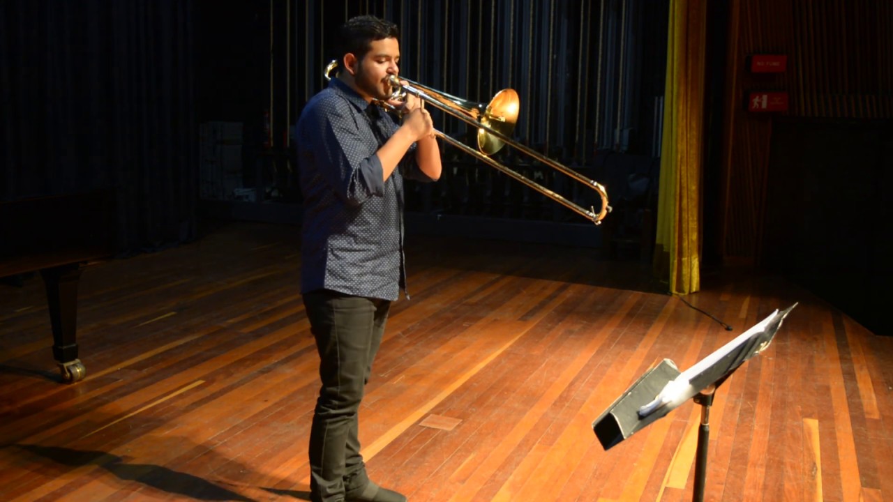 Aaron Cabrera- Trombón- YOA Audición 2019 - YouTube