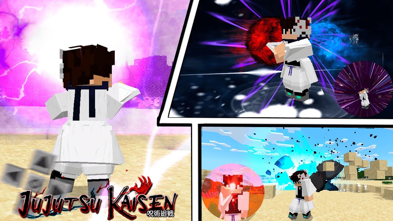 FINALMENTE!!! ESSA ADDON DE JUJUTSU KAISEN VAI SUPERAR TODAS PARA MCPE ...