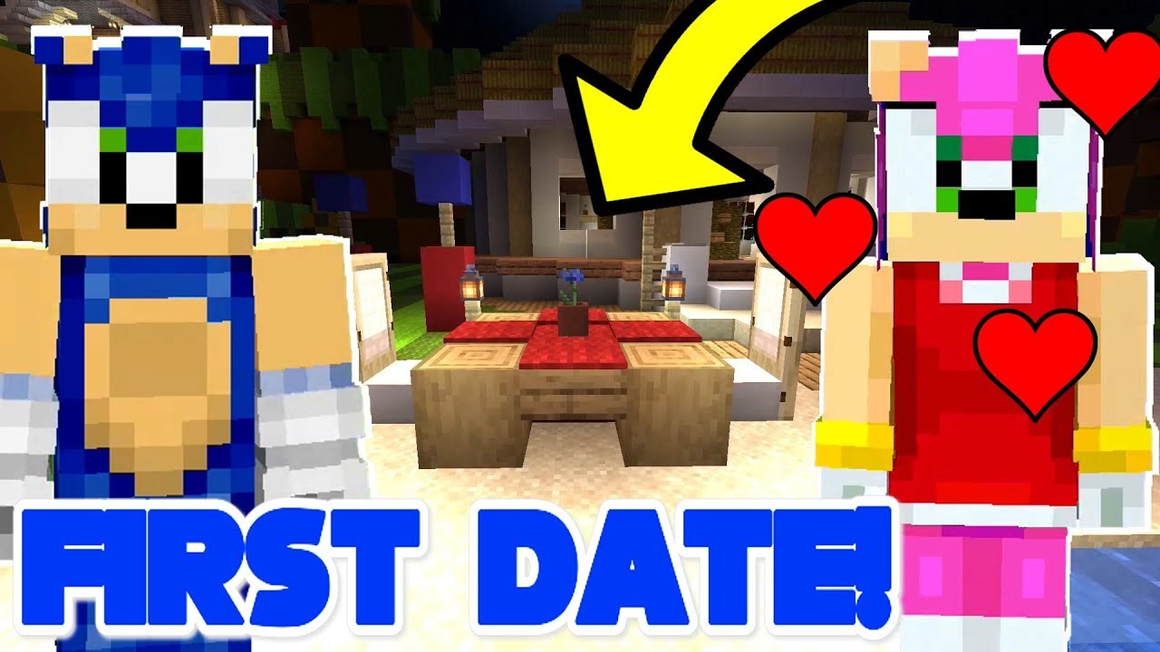 Minecraft Sonic The Hedgehog - Sonic And Amy's First Date! [19] - YouTube