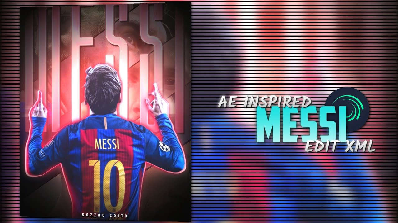 AE Inspired Messi Edit In Alight Motion 🔥 | Want Preset? - YouTube